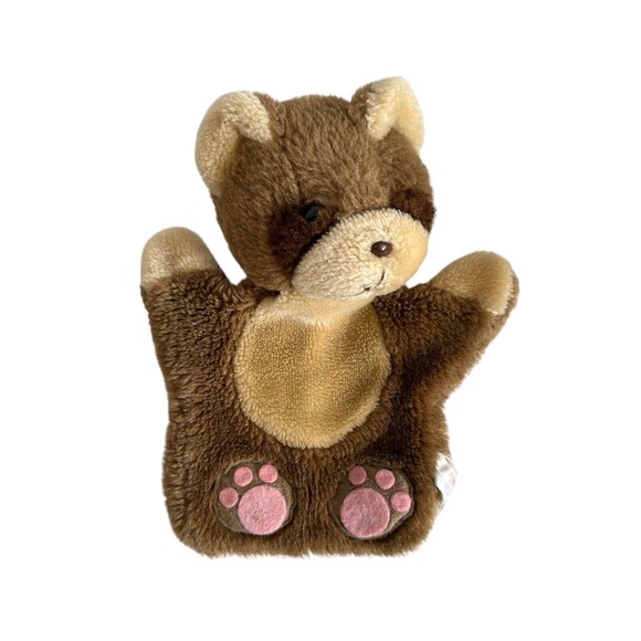Kamar | Toys | Kamar Hand Plush Puppet Animal Bear Brown Paw Kid Toy ...